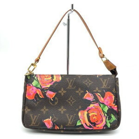 Louis Vuitton | Bags | Louis Vuitton Pochette Accessoire Monogram Rose ...